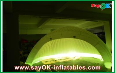 China Inflatable Nightclub Tent Camping Air Tent 4m x 4m with LED Lighting 210D Oxford Cloth RoHS for sale