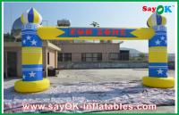 China Custom Inflatable Finish Arch 6m x 3m with Logo Printing for Advertising Events for sale