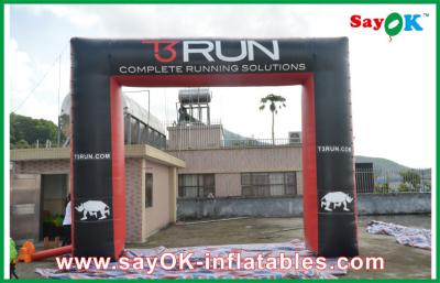 China Custom Inflatable Square Arch 6x3m PVC Party Balloon Arch for Event Finishing Line for sale