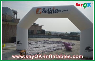 China Custom Inflatable Arch 6x3m 400D Oxford Cloth Wind-Resist for Advertising Campaign for sale