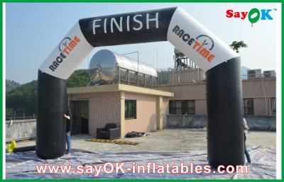 China Custom Inflatable Finish Arch 7m x 4m for Racing Advertising Events OEM for sale