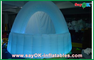 China Inflatable Igloo Bar 4x4x3.5m Oxford Cloth Decoration with CE Blower Custom Logo for sale