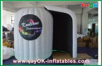 China Inflatable Photo Booth 2.4m x 2.4m Portable LED Light Photo Booth for Events for sale