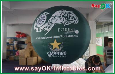 China 190T Nylon Oxford Inflatable Ball with Aluminum Stand Dia 1.5-3m for Promotion for sale