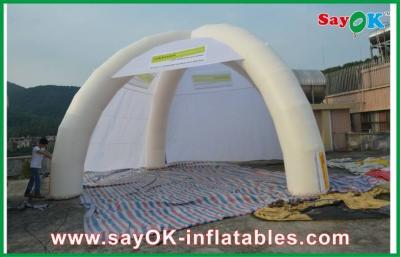 China Custom Inflatable Tent 4x4m Waterproof Oxford Cloth PVC Outdoor Air Tent with CE Blower for sale