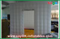 China Inflatable Photo Booth with LED Lighting 2.4x2.4x2.5m Oxford Cloth Exhibition Event for sale