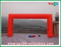 China Custom Inflatable Arch Frame 6x3m PVC Oxford Cloth Event Arch with Logo Printing for sale