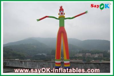 China Inflatable Air Dancer Two Legs Rip Stop Nylon Advertising Man 110V 240V for sale