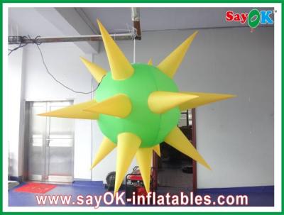 China Sayok Inflatable Air Blower Lighting Decoration 1.5m 2.0m Nylon Oxford Custom Color for sale