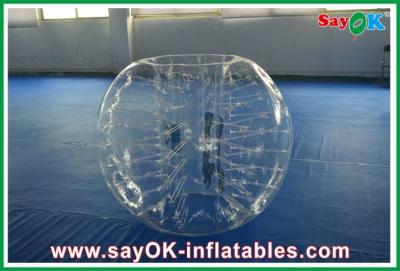 China Transparent Durable Inflatable Bumper Ball Diameter 2M For Sport Games for sale