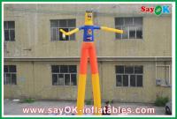 China Inflatable Air Man Rip-Stop Nylon Cloth Inflatable Air Dancer Wind-Resistant Height 2M - 8M for sale