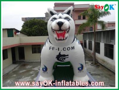 China Custom Inflatable Tent Oxford Cloth 220V Fan Logo Printing Mosquito Proof Advertising Balloon for sale