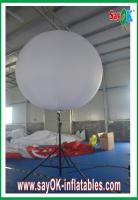 China Custom Inflatable Stand Ball 190T Nylon Cloth 2m Height with LED Lights for Event Decoration for sale