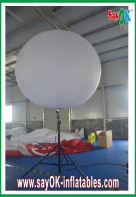 China Custom Inflatable Stand Ball 190T Nylon Cloth 2m Height with LED Lights for Event Decoration for sale