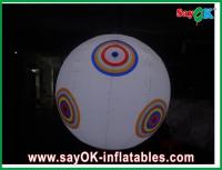 China Custom Logo Inflatable LED Hanging Ball 2m for Wedding Stage Decoration for sale