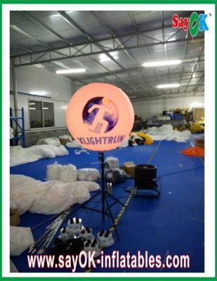 China RGB LED Inflatable Lighting Decoration 190T Nylon Cloth SGS ROHS with Stand Custom Size for sale