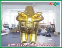 China Inflatable Bull 4m-8m Height 0.5mm PVC Tarpaulin ROHS Certified Event Decoration for sale