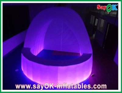 China Inflatable Night Club Display Bar with LED Lights UL Certified Blower PVC 4x4x3.5m Customizable for sale
