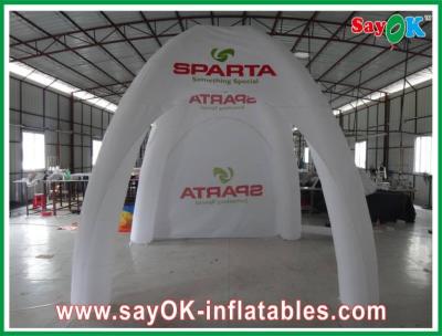 China Custom Logo Inflatable Tent Dome 4x4m Damp Proof Oxford Cloth PVC with CE UL Blower for sale