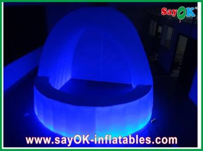 China Sayok Custom Inflatable Work Tent with LED Lighting White Durable PVC for Wedding Celebration for sale