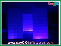 China Inflatable Photo Booth 210D Oxford Cloth L4xW4xH3m with LED Lights and CE Blower for sale