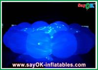 China White Inflatable LED Ball Cloud for Nightclub Party Decoration 3m Custom Size CE for sale