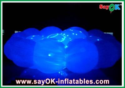 China White Inflatable LED Ball Cloud for Nightclub Party Decoration 3m Custom Size CE for sale