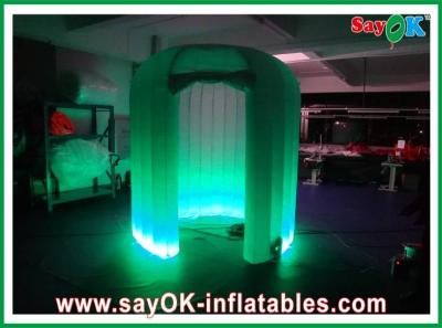 China Inflatable Photo Booth 3m Diameter Round Party Tent for Advertising Events for sale