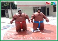 China Custom Inflatable Sumo Wrestling Suit 0.5mm PVC Sport Game for Events for sale