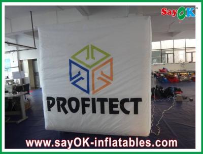 China Party Oxford Cloth Custom Inflatable Products , Advertsing Inflatable Cube for sale