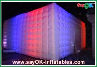 China 10x10m Inflatable Family Tent with LED Light for Nightclub Advertising Promotion Event for sale