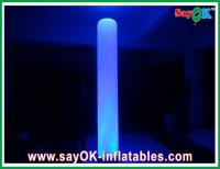 China Wedding Ceremony Inflatable Lighting Decoration 2.5m Height Colorful LED for sale