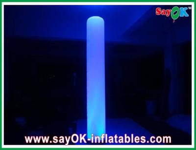 China Wedding Ceremony Inflatable Lighting Decoration 2.5m Height Colorful LED for sale