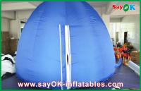 China Blue 5m Oxford Cloth Inflatable Planetarium Dome for Astronomy Education for sale