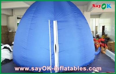 China Blue 5m Oxford Cloth Inflatable Planetarium Dome for Astronomy Education for sale