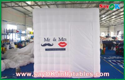 China Inflatable Photo Booth 2.5m Cube with Custom Logo for Wedding Events for sale