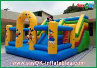 China Commercial Grade Mickey Mouse Castle Bounce House Inflatable 4x4m PVC for Family Entertainment for sale