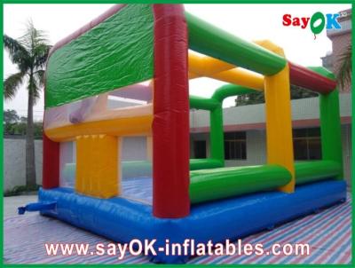 China Commercial Inflatable Bounce Castle House 0.55mm PVC Tarpaulin for Playground for sale