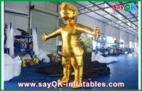China Custom 2m Tall Inflatable Cartoon Character Birthday Party Decoration 210D Oxford Cloth for sale