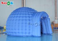China Blue Digital Inflatable Planetarium Projection Dome Tent For Indoor Active for sale