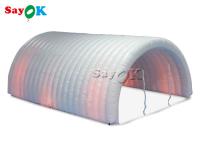 China Outdoor Portable Medical Tent Disinfection Room Channel 9x5x3.5m with LED Light for sale