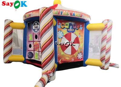 China 5 in 1 Inflatable Dart Game Carnival Set 2m Wide for Outdoor Stalls and Events for sale