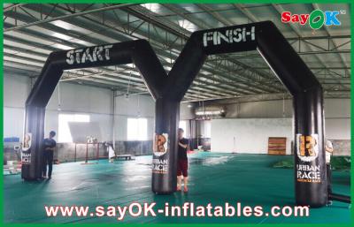 China Custom Inflatable Balloon Arch 7x4 ft Start Finish Line with Logo Printing for Party Events for sale
