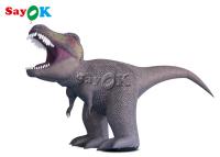 China Giant Inflatable T-Rex Dinosaur Mascot 5m Tall for Birthday Parties Events Custom Colors for sale