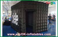 China Inflatable Photo Booth 2.4x2.4x2.5m with LED Lighting and Logo Print for Party Events for sale
