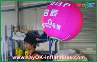 China 0.8m DIa Inflatable Advertising Backpack Ball With Nylon Cloth for sale