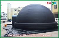 China Diameter 5m Black Inflatable Projection Planetarium With Blower SGS ROHS for sale