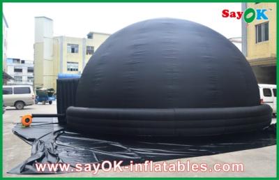 China Diameter 5m Black Inflatable Projection Planetarium With Blower SGS ROHS for sale