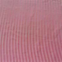 China 104gsm Women Suit Fabric Jacquard Stripe Sea Island Filament Polyester Fabric 50dx75d for sale
