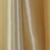 China 50dx75d Gold Chiffon Fabric 87gsm Poly Satin For Blouses And Dresses for sale
